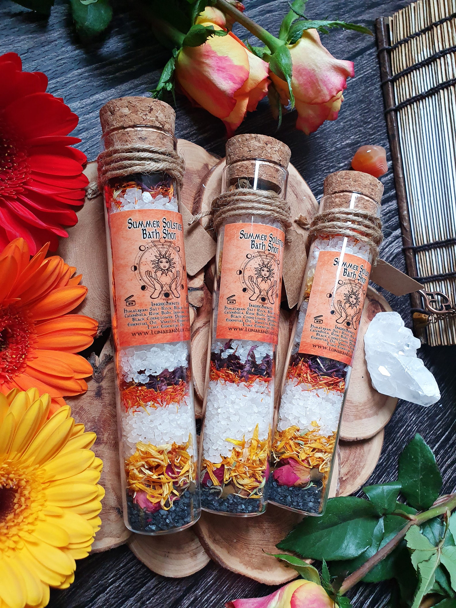 Summer Solstice Gift Bath Ritual Salts Litha Gift Goddess - Etsy UK