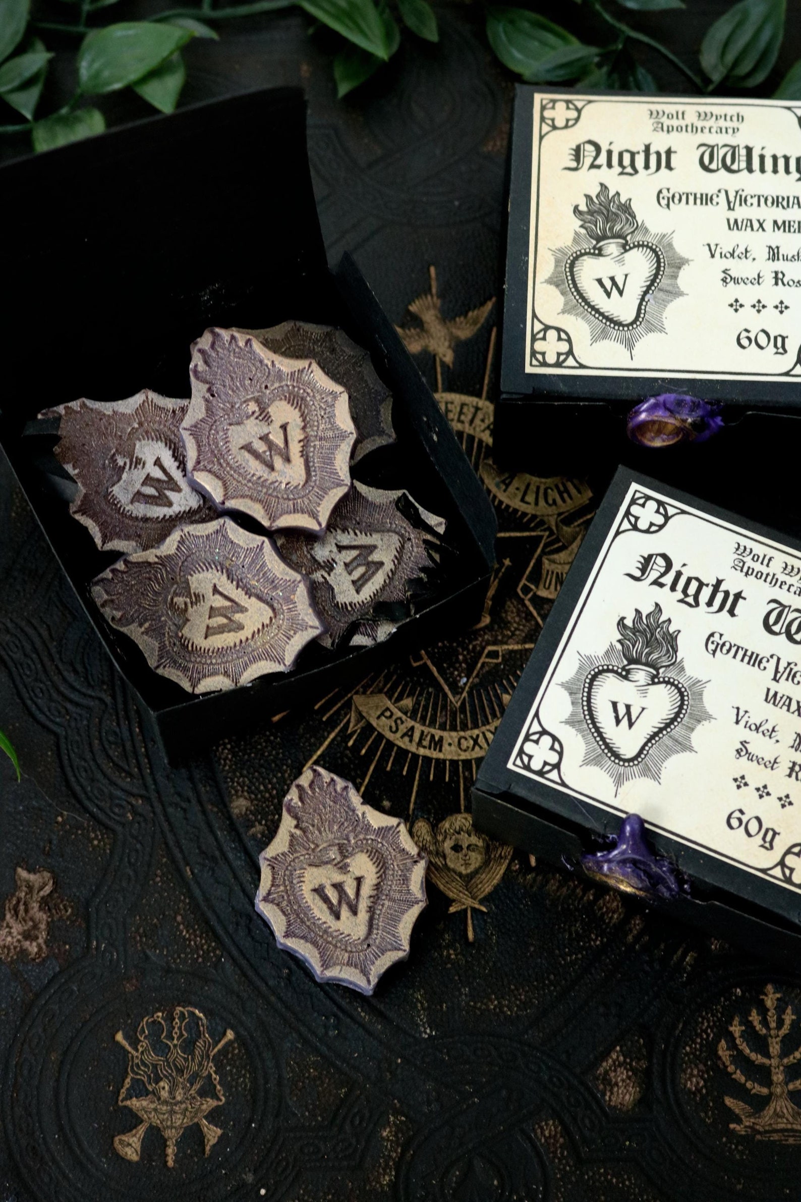 Vampire Wax Melts, Dark Victorian Gothic Gift, Ornate Witchy Wax Melts ...