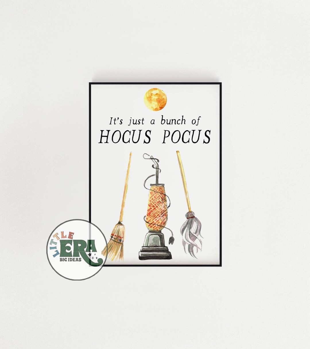 Hocus Pocus Halloween Print Autumn Art Decoration - Etsy