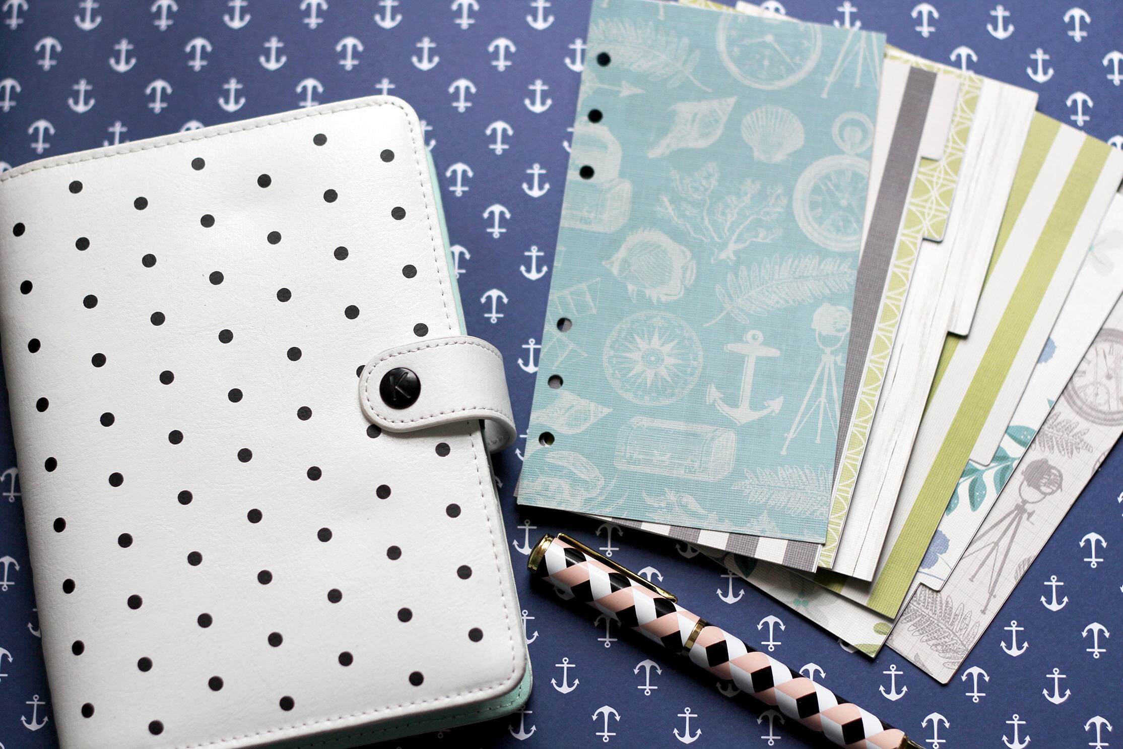 Planner Dividers | Sea Legs | Ringbound Planner Inserts | Dashboard ...