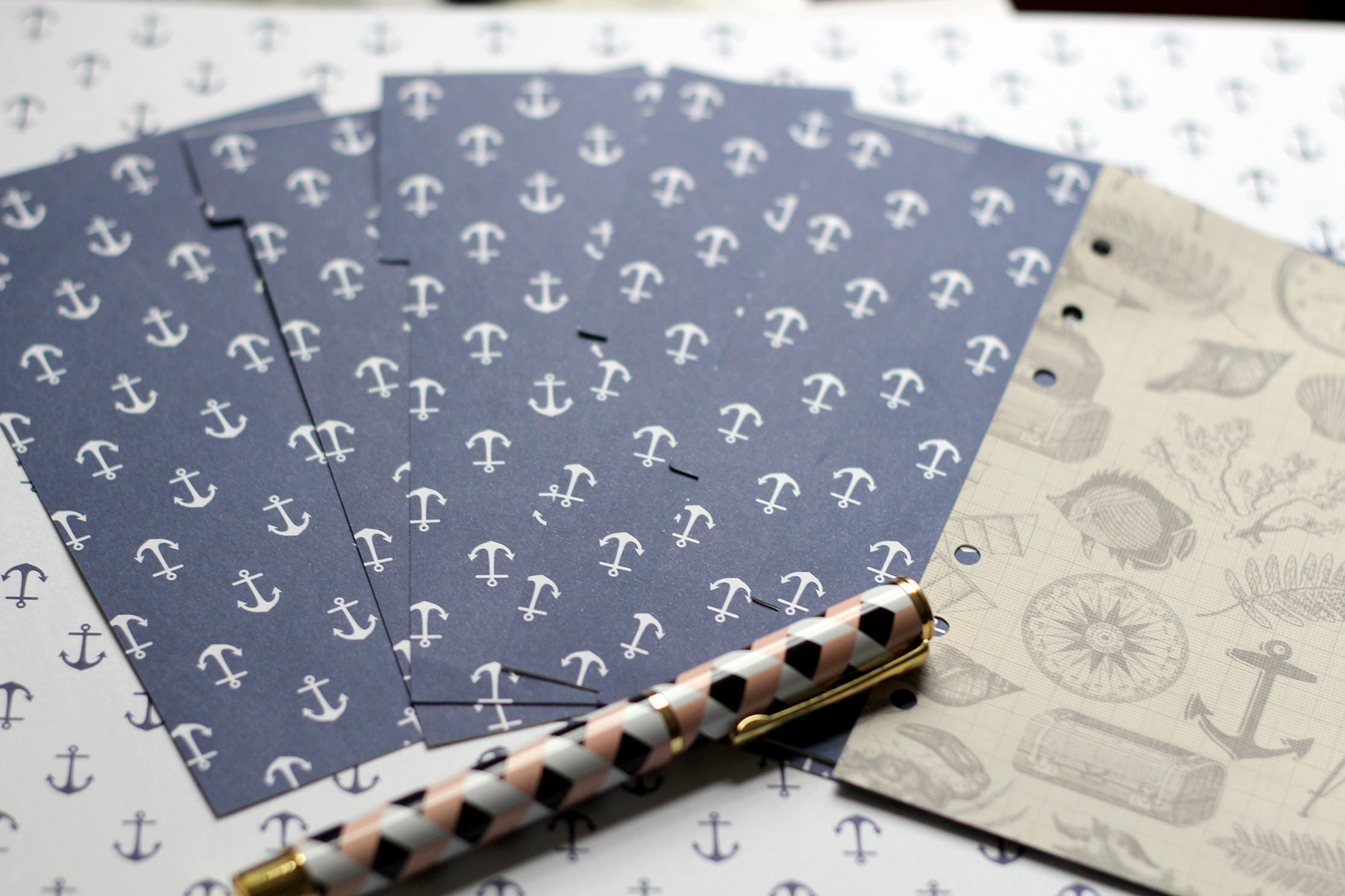 Planner Dividers | Sea Legs | Ringbound Planner Inserts | Dashboard ...