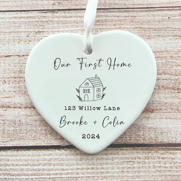 First Home Ornament - Etsy