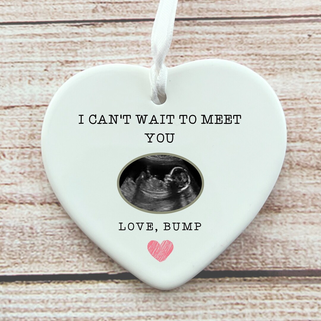 Baby's First Christmas, Pregnancy Announcement Gift, Ultrasound Gift ...