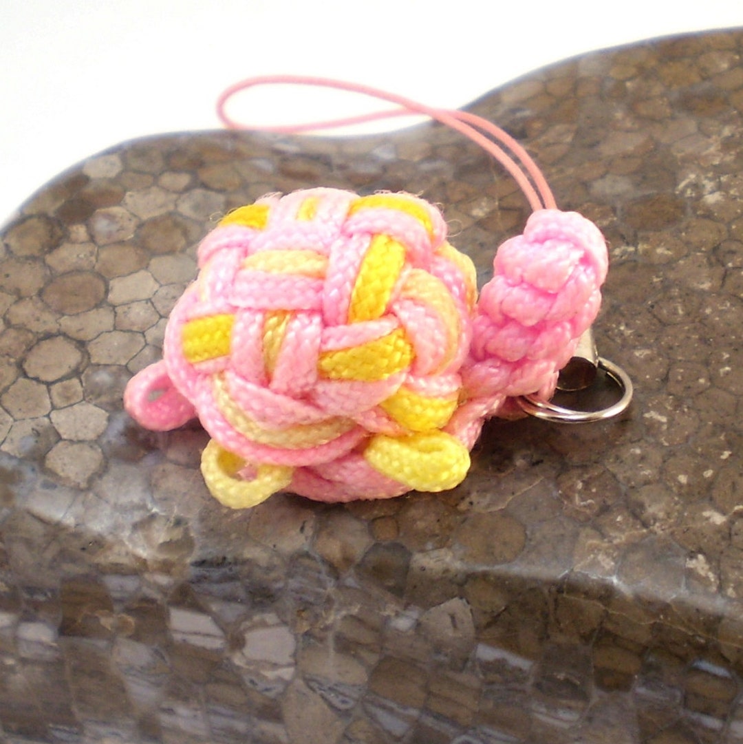 Turtle Charm, Turtle Zipper Pull, Chinese Knot Turtle, Macrame Turtle ...