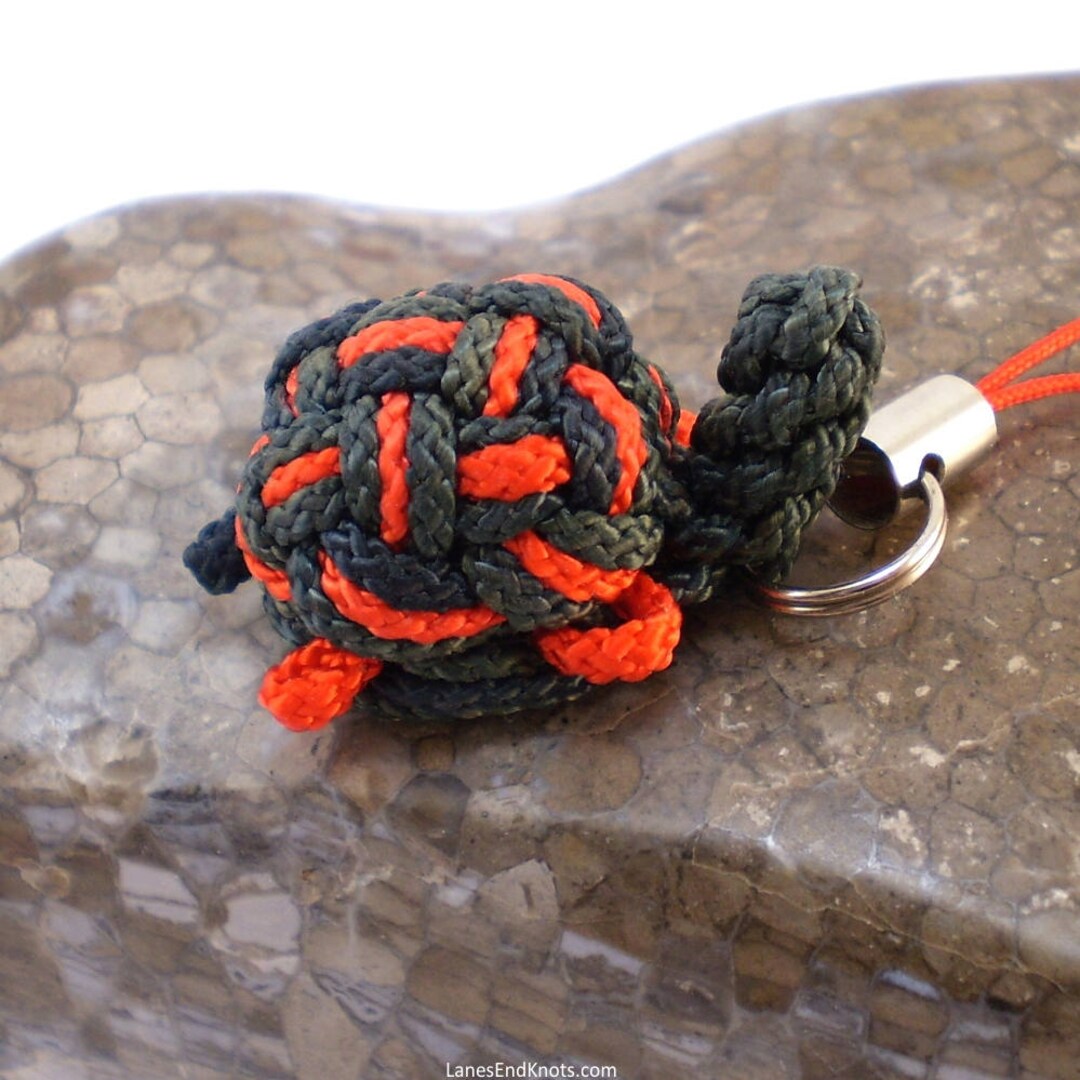 Turtle Charm Turtle Zipper Pull Chinese Knot Turtle Macrame - Etsy