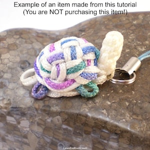DIY Macrame Turtle Key Chain Tutorial Chinese Knot Turtle - Etsy Canada