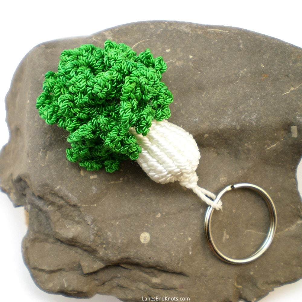 Bok Choy Key Chain, Fun Vegan Vegetarian Gift, Bok Choi Cabbage ...