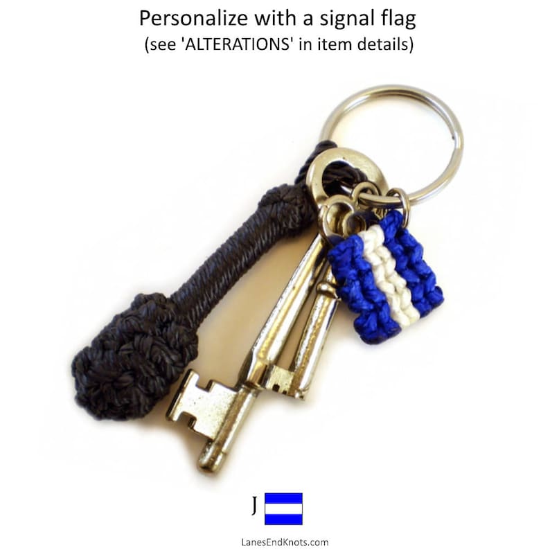 Sailors Blackjack Keychain Sap Keychain Nautical Knot - Etsy UK