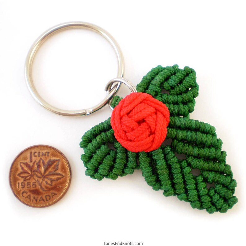 Macrame Leaf Key Chain Flower Key Chain Macrame Peony Rose - Etsy Canada