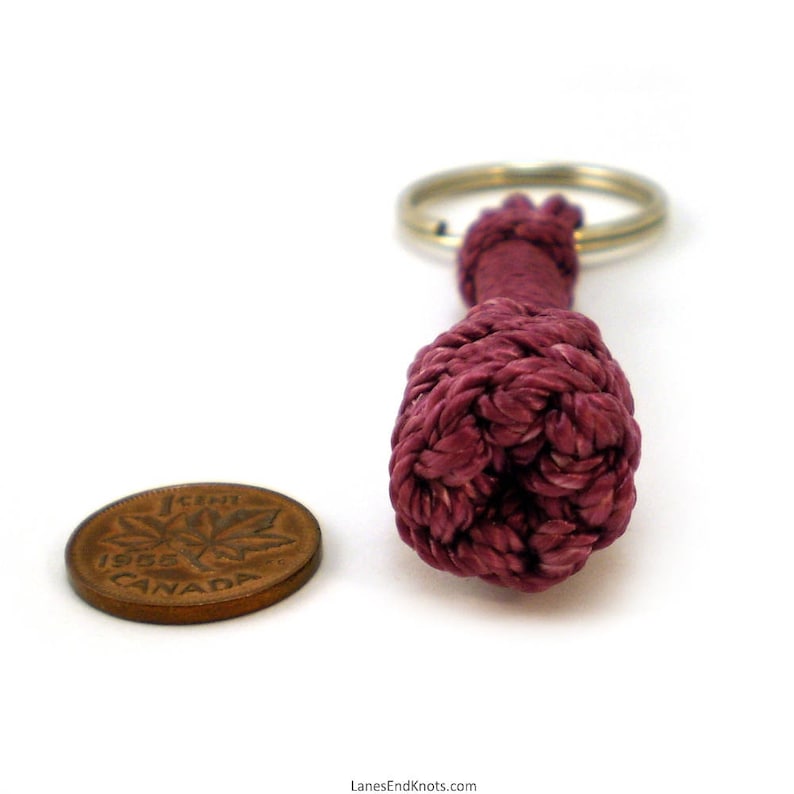 Sailor’s Blackjack Keychain, Sap Keychain, Nautical Knot Keychain ...