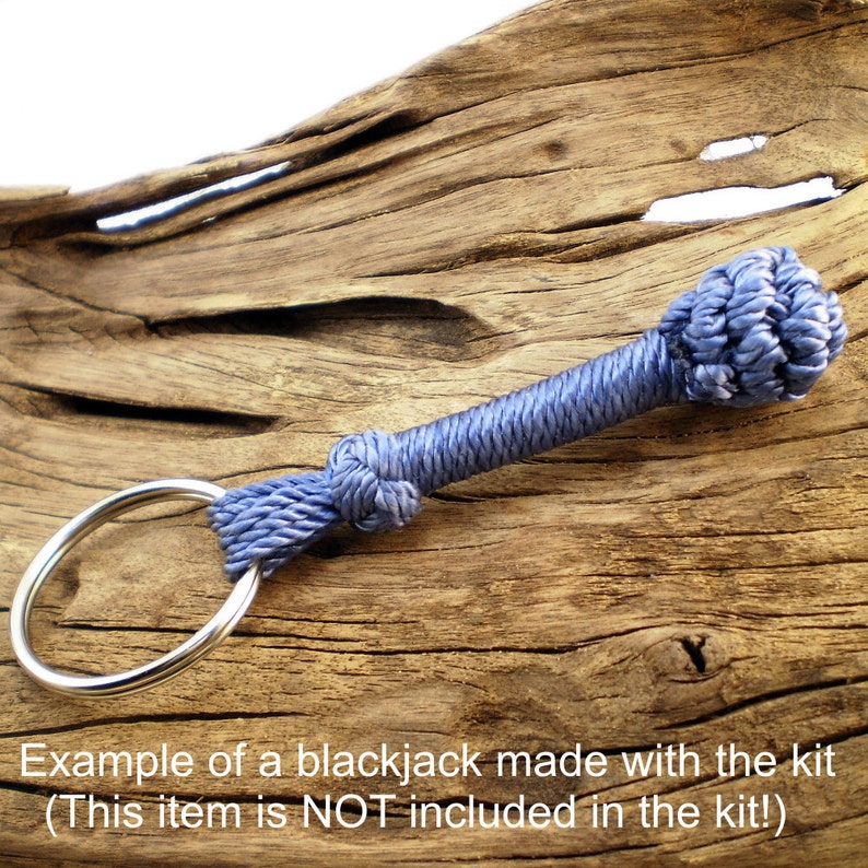 Blackjack Key Chain Kit, DIY Sailor's Blackjack Key Holder, Sailor's ...