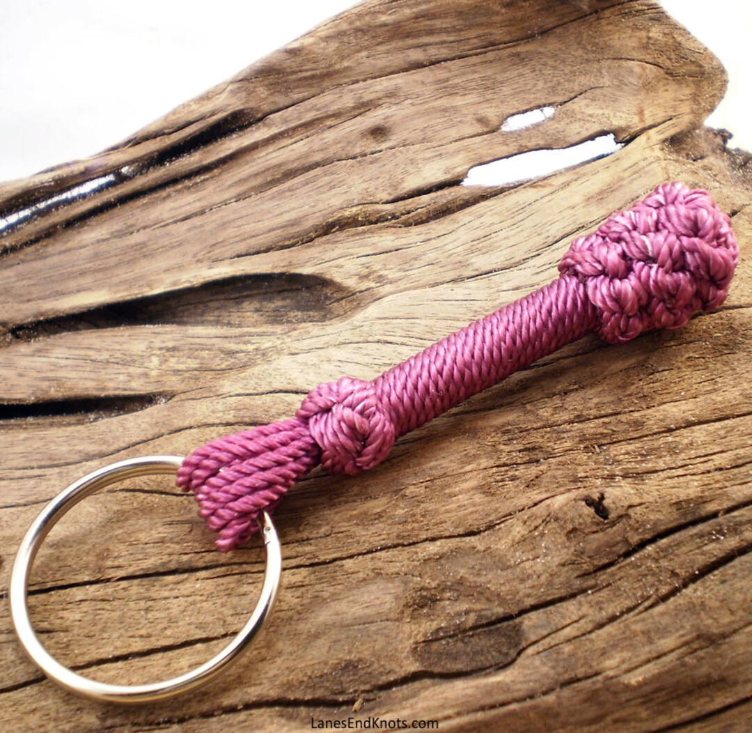 Sailors Blackjack Key Ring, Nautical Knot Key Ring, Nautical Key Chain ...