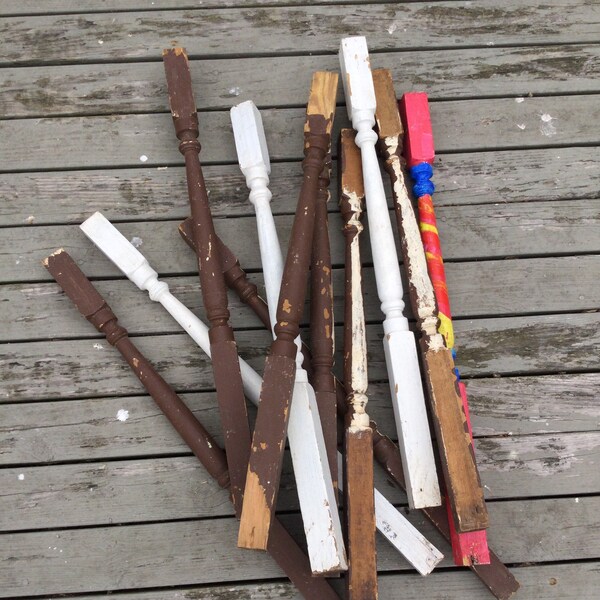 Wood Spindles - Etsy