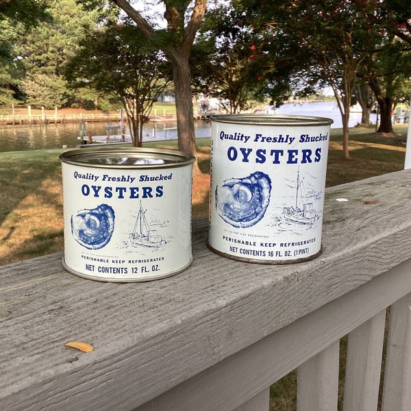 Oyster Cans - Etsy