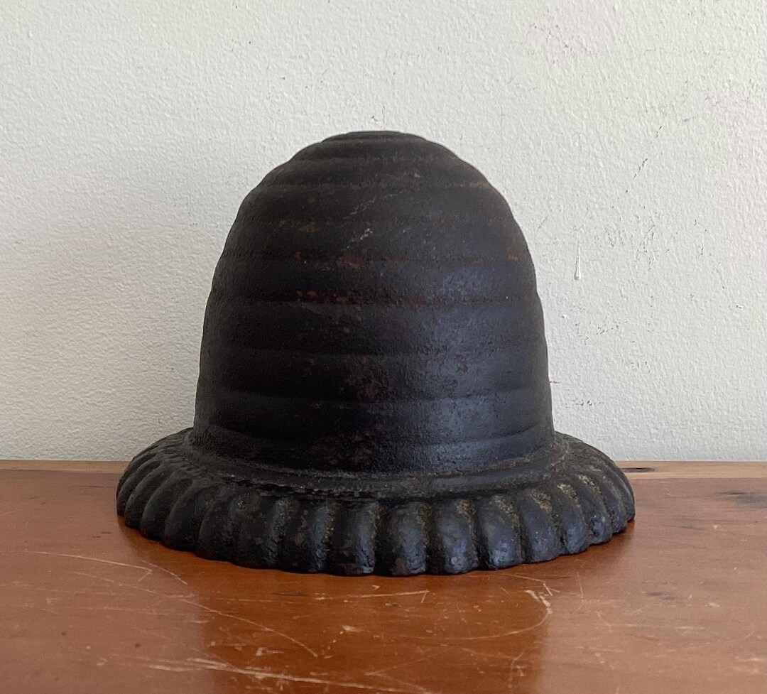 Antique/vintage Cast Iron Beehive String Holder/dispenser - Etsy