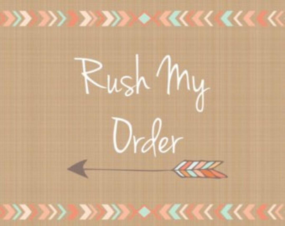 Rush My Order Express - Etsy