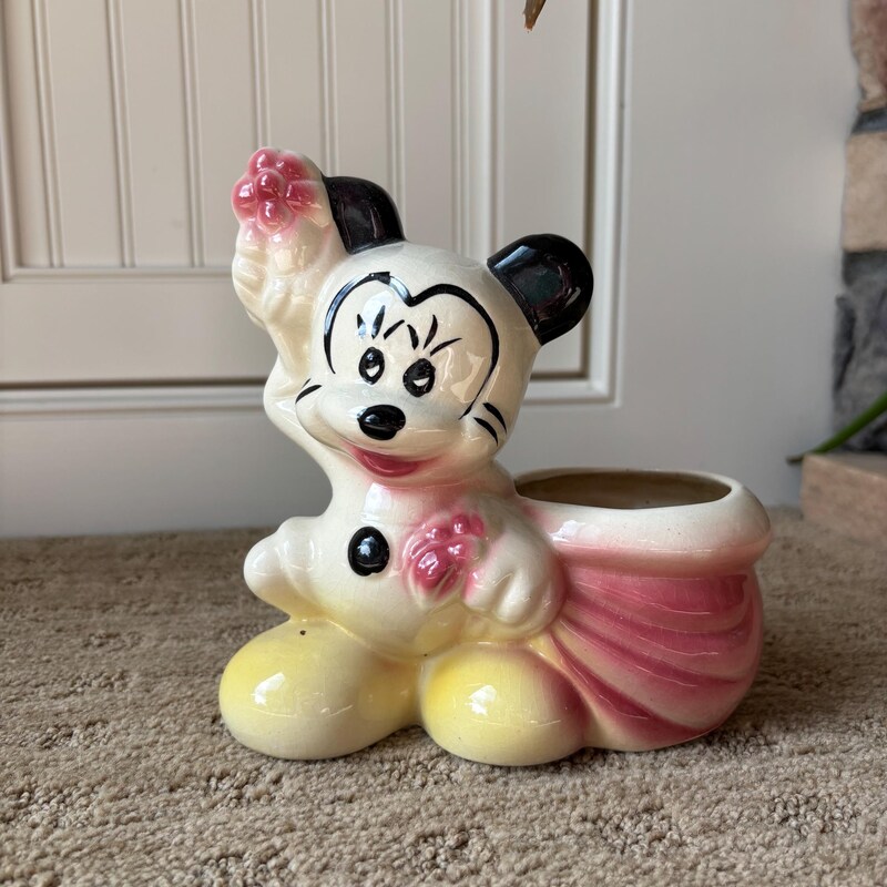 Mickey Mouse Planter - Etsy