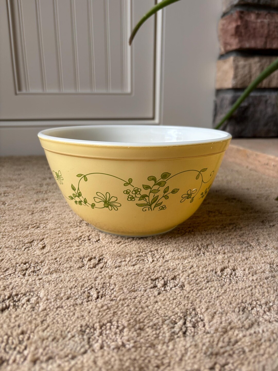 Pyrex Shenandoah 402 Mixing Bowl, 1980s Design, Glass Pyrex Bowl ...