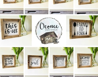 Mix and Match Signs | Etsy