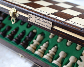 Chess set handmade | Etsy