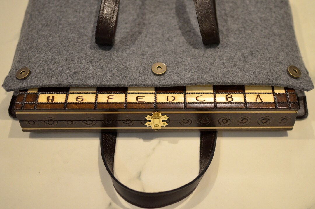 Hand Sewn Felt Chess Set Bag - Personalized Option - Etsy