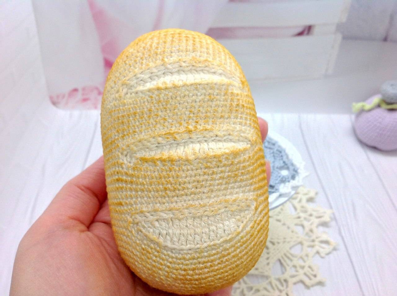 Crochet Bread, Crochet Breakfast, Crochet Leek, Crochet Food, Crochet ...