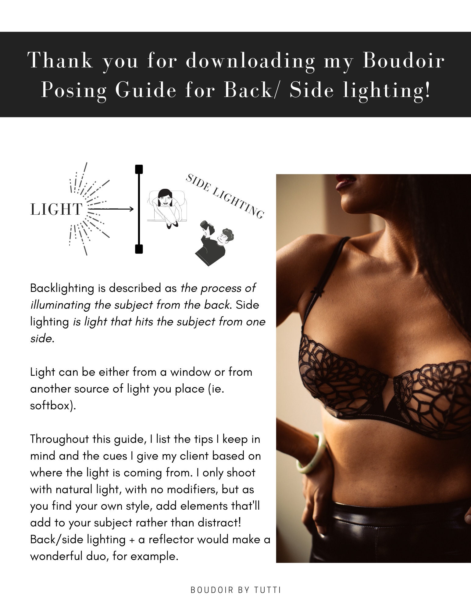 Boudoir Prep Guide BUNDLE | Including Posing Guide, What to Wear, Posing Ideas and Checklist - Etsy