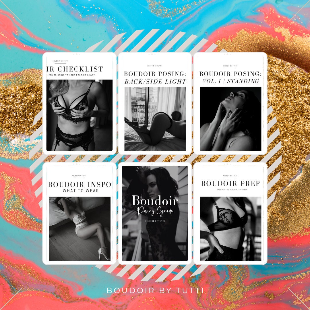 Boudoir Prep Guide BUNDLE | Including Posing Guide, What to Wear ...