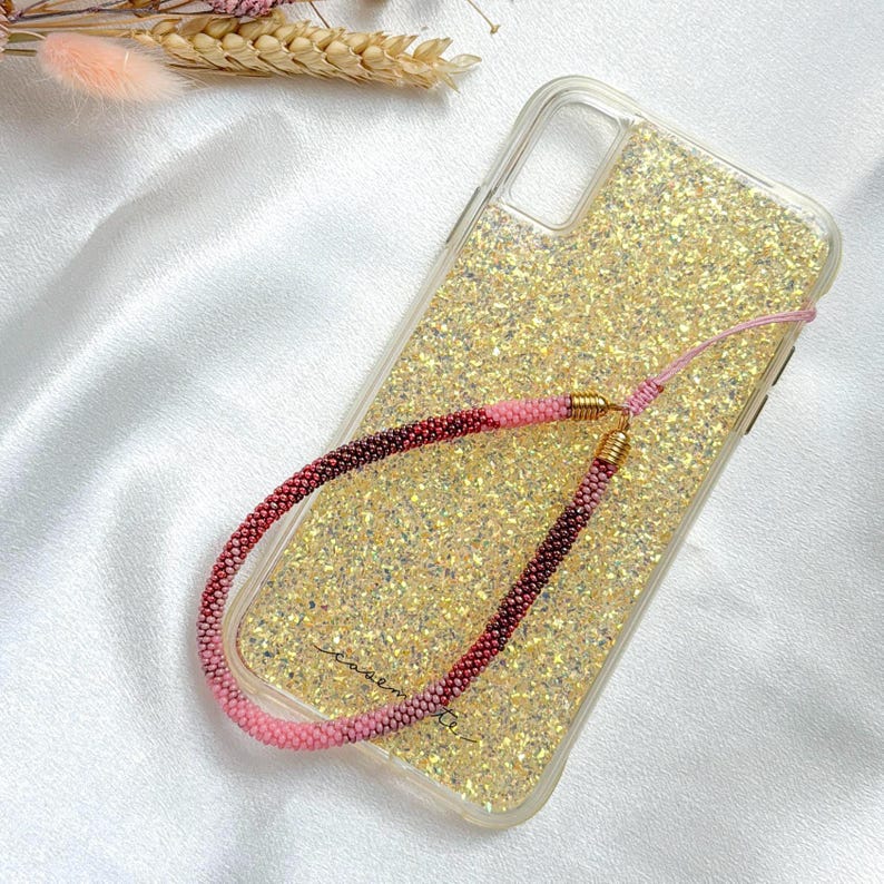 Phone Charm Beaded Accessory Mobile Decoration Kawaii Style Trendy ...