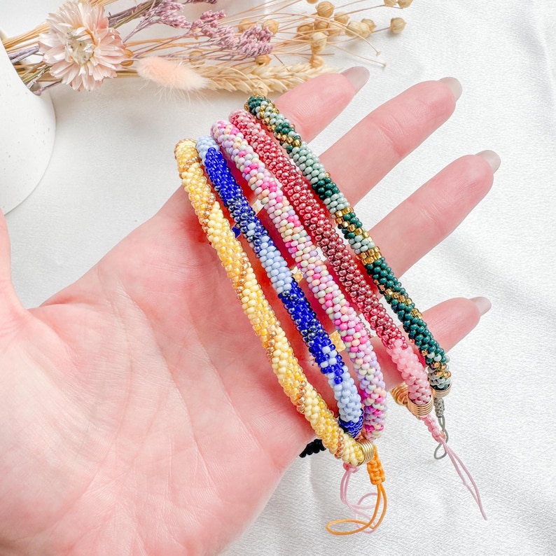 Phone Charm Beaded Accessory Mobile Decoration Kawaii Style Trendy ...