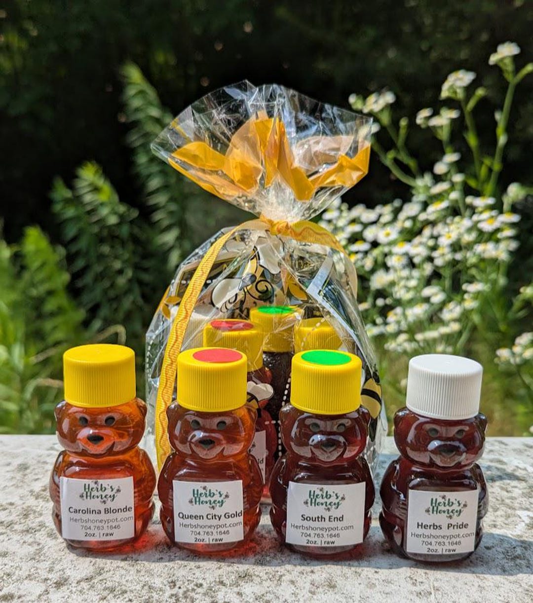 Herb's Honey Sample Pack - 4 Pack Local Seasonal Extractions - Etsy