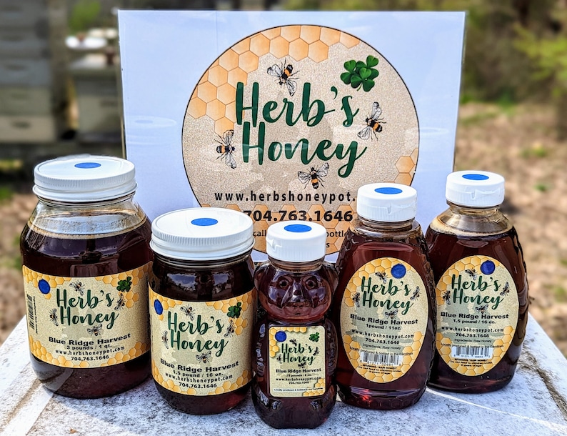 Blue Ridge Harvest - Sourwood Honey - Etsy