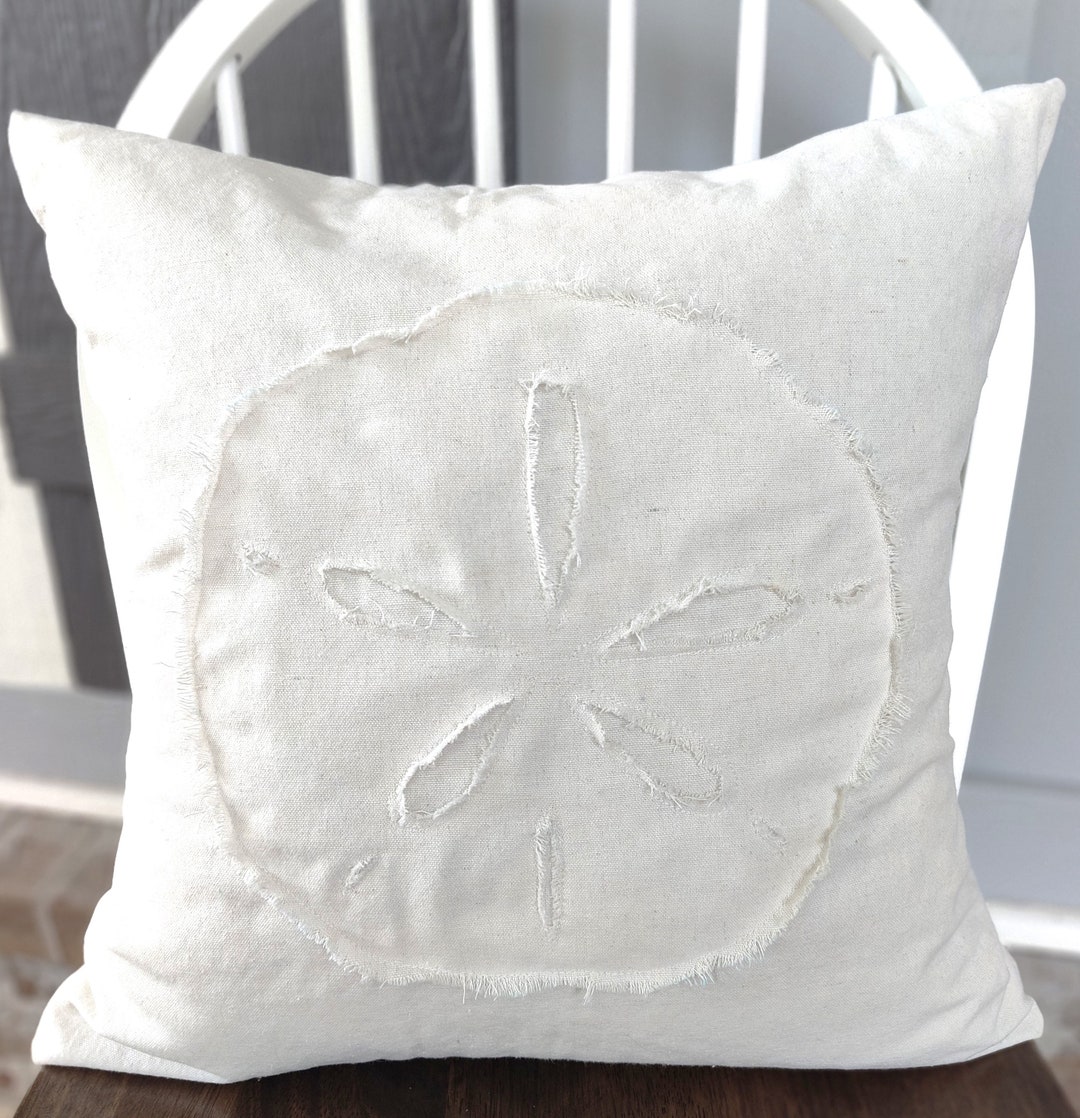 Majestic Coastal Sand Dollar Pillow Cover 18 and 20 Inch - Etsy