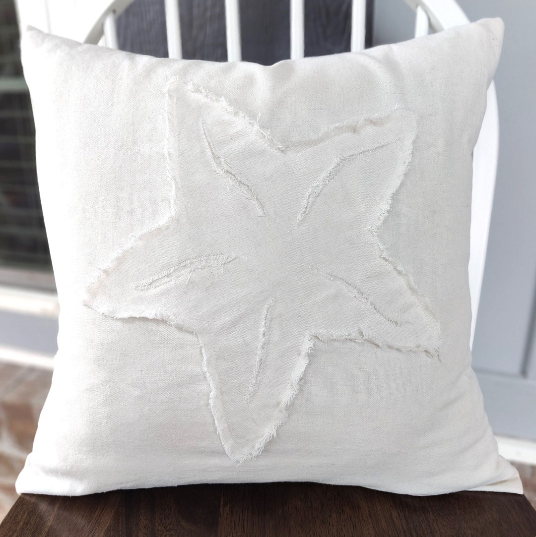 Majestic Coastal Starfish Pillow Cover 18 and 20 Inch - Etsy