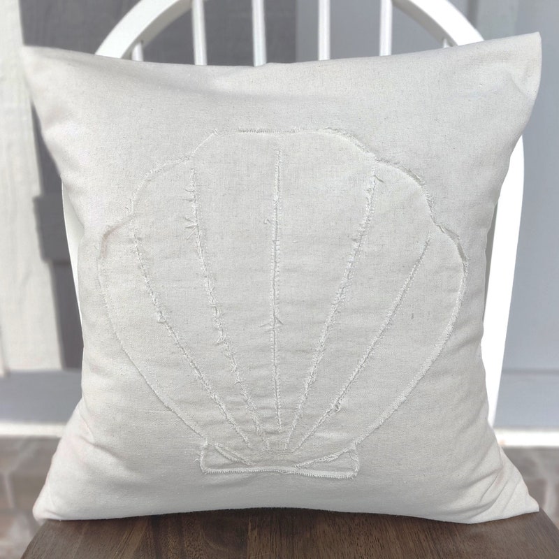 Seashell Pillow - Etsy