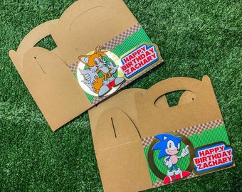 Sonic the Hedgehog Candy Bags - Etsy