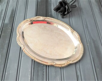 Small Silver Tray | Etsy