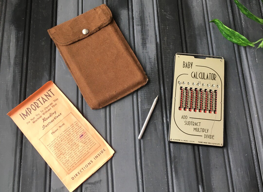 Manual Calculator / Antique Calculator / Money Counter / Quick Adder ...