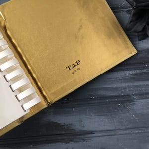 Gold Vintage Photo Album / Photo Album / Vintage Gold Photo Album ...