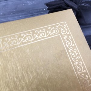 Gold Vintage Photo Album / Photo Album / Vintage Gold Photo Album ...