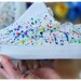 Colorful Splash Sneakers, Hand-painted Shoes, Splash Shoes, Hand ...