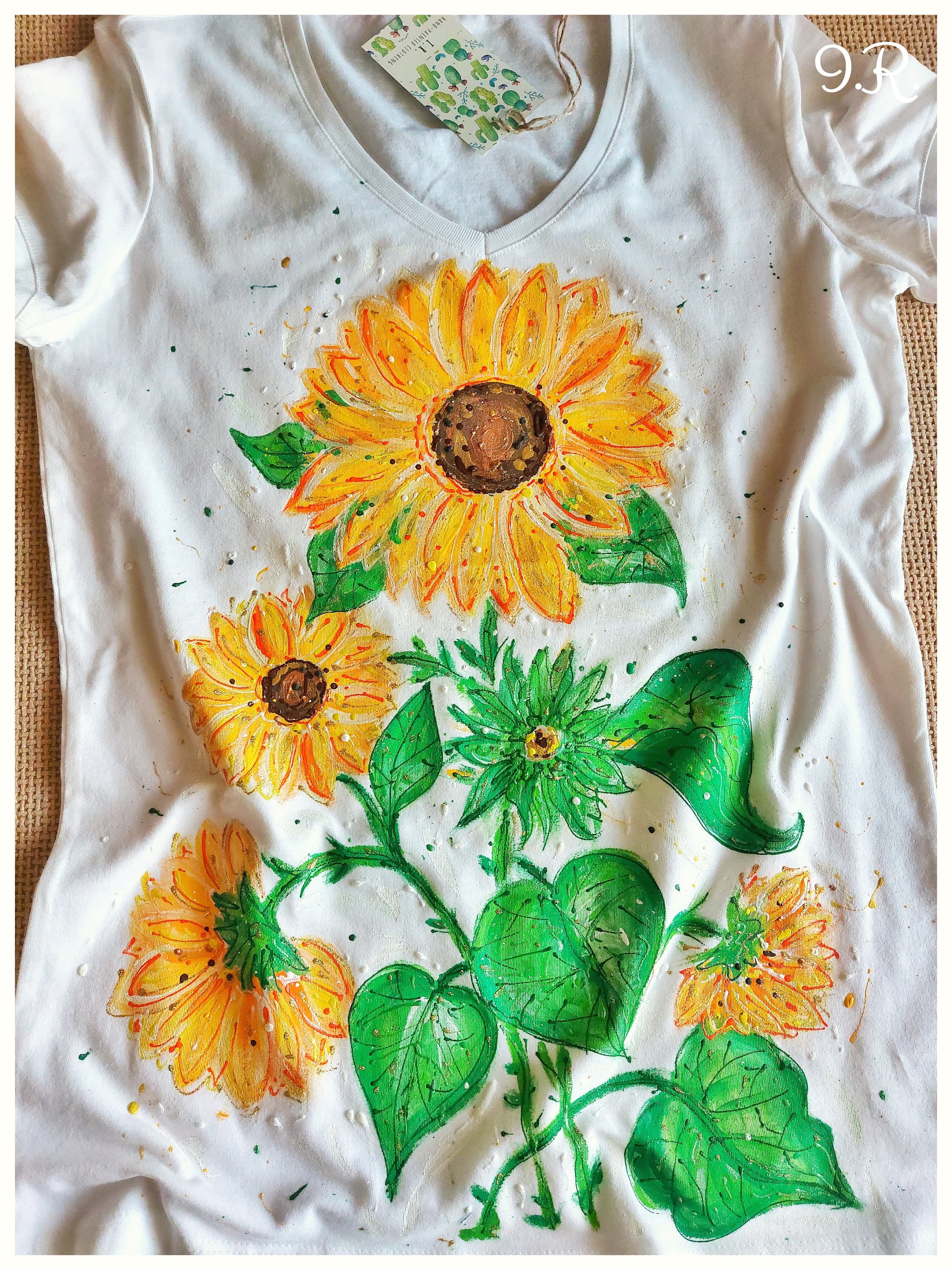 Fabric Painting On T Shirts