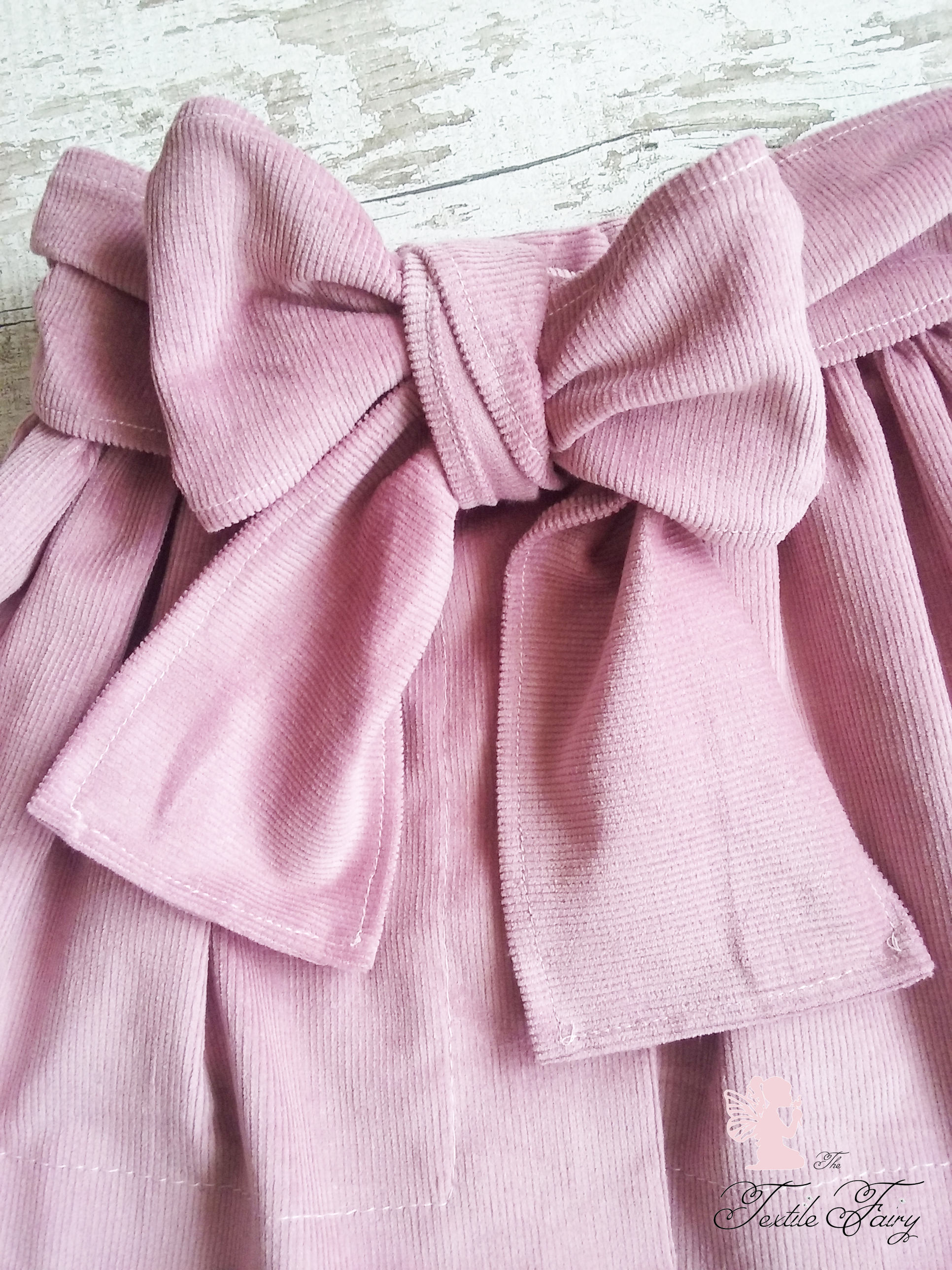 Pink Corduroy Skirt Girls Skirt With Pockets Pink Skirt Etsy