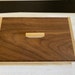 Keepsake Box - Curly Maple With Black Walnut Top - Etsy