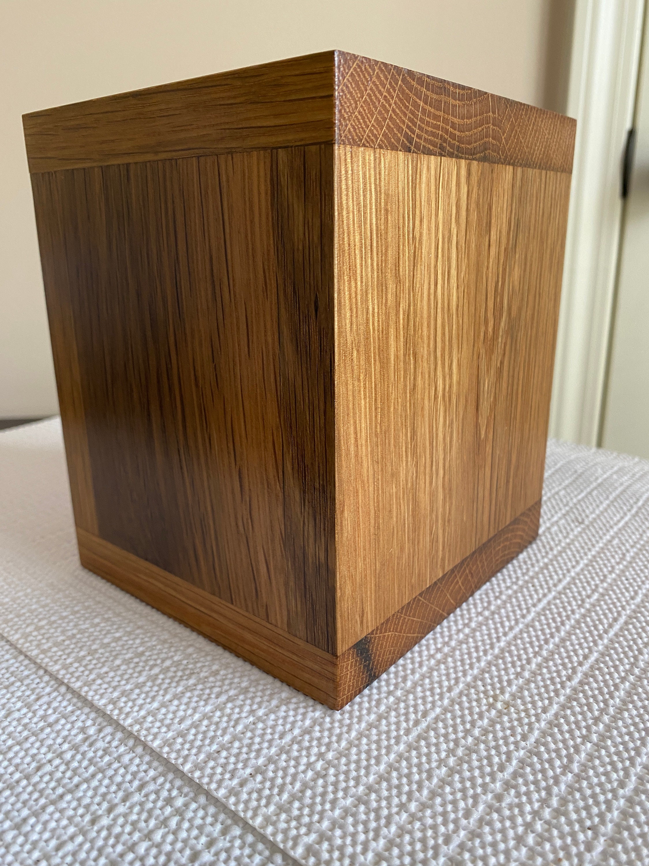 Reclaimed White Oak 1950's Corbin Double Dial Post Office Door Safe ...