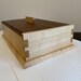 Keepsake Box - Curly Maple With Black Walnut Top - Etsy
