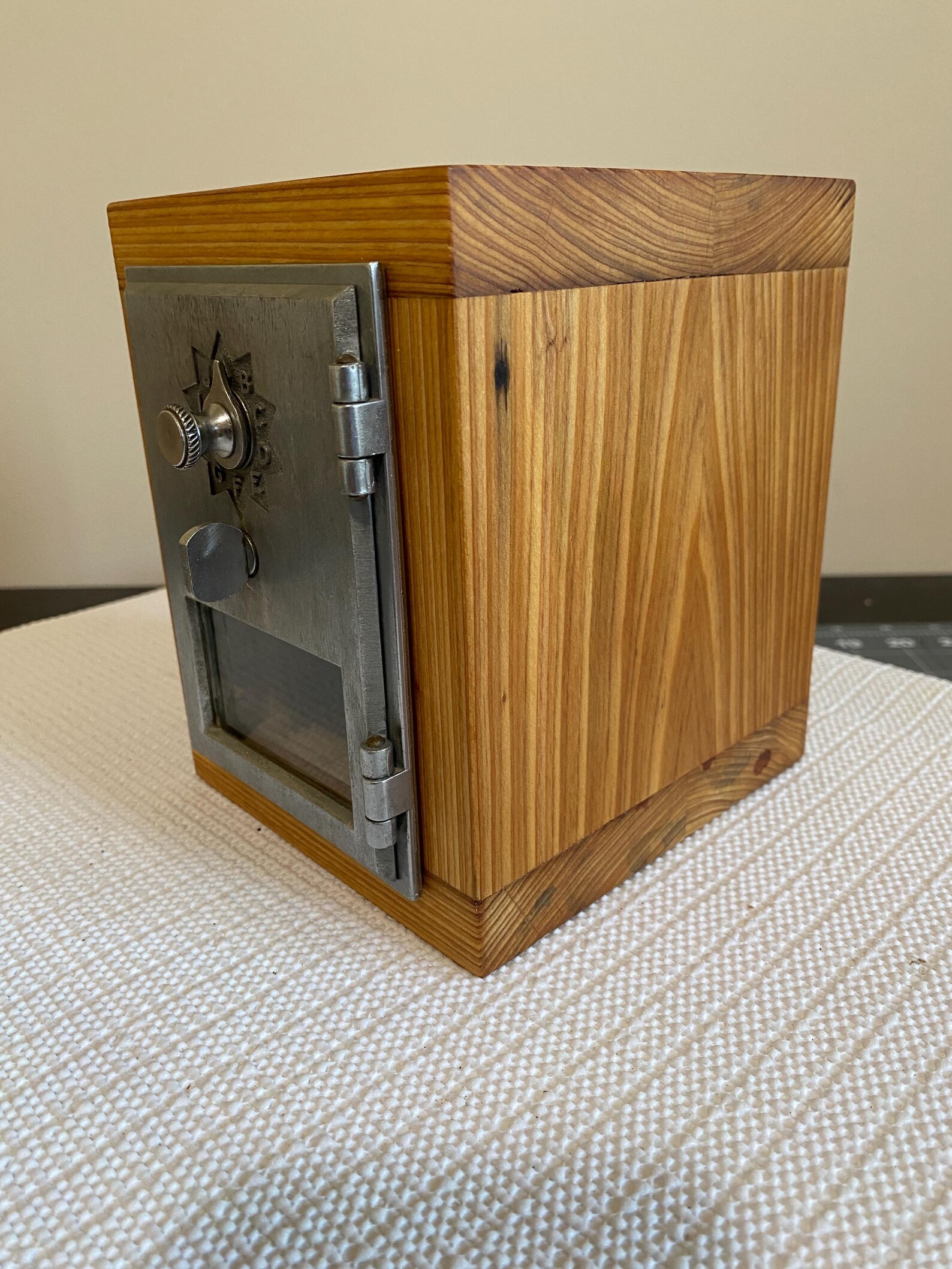 Reclaimed Cypress - 1950's Post Office Door by American Device Lock Co ...