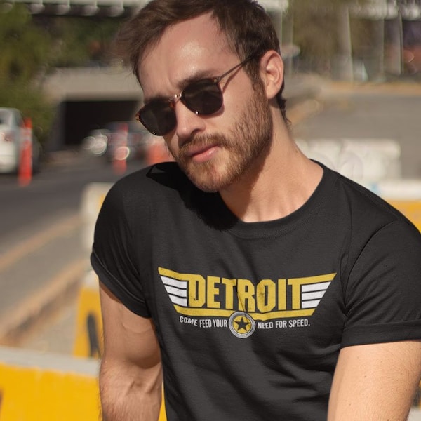 Detroit T Shirt - Etsy