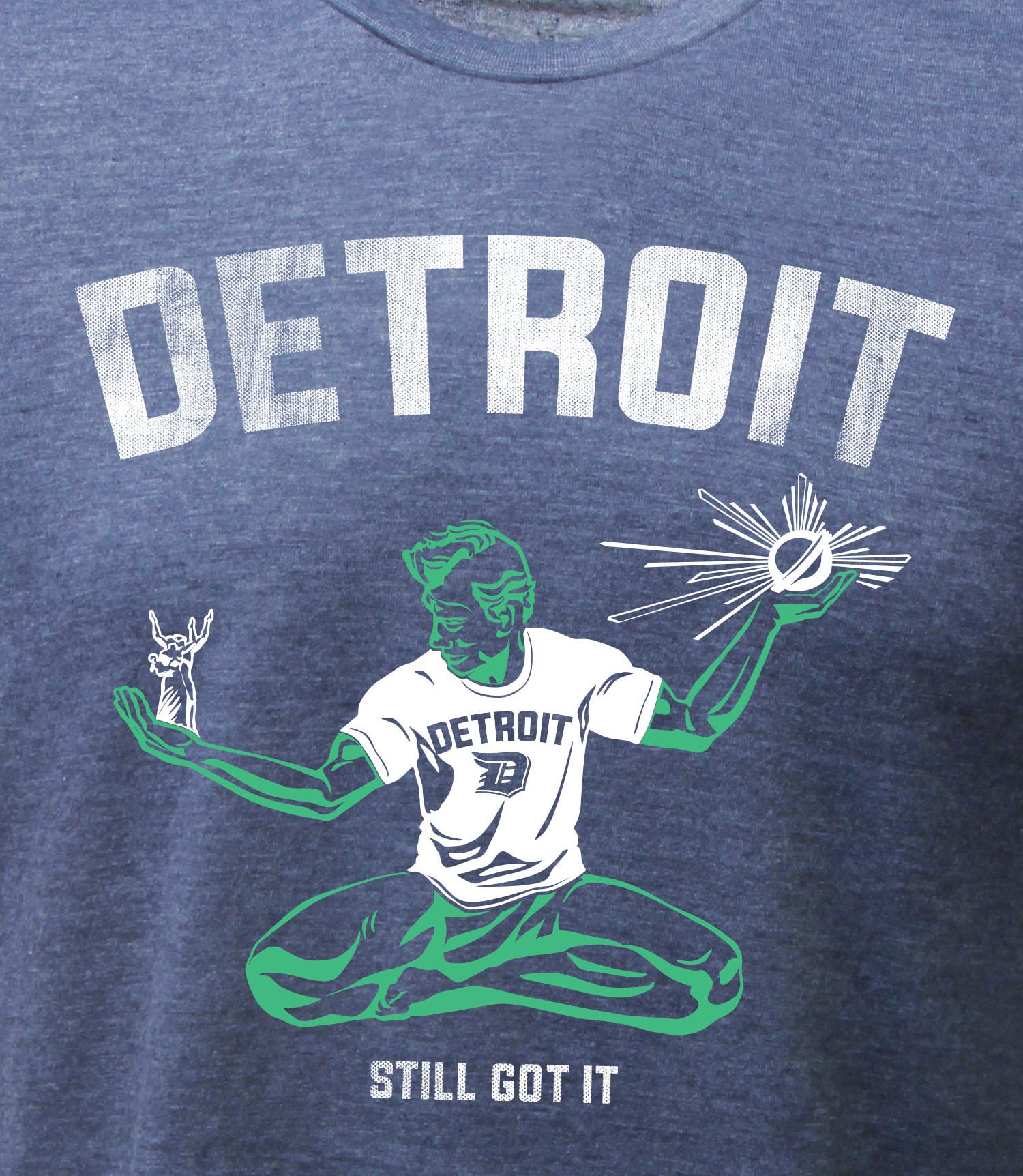 Detroit T-Shirts: Spirit of Detroit T-Shirt by Detroit Rebels. | Etsy