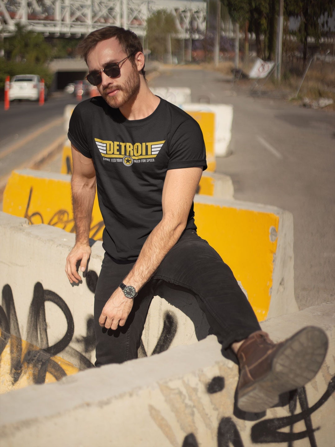 Detroit T-shirts: Detroit Top Speed T-shirt by Detroit Rebels Brand. 75 ...